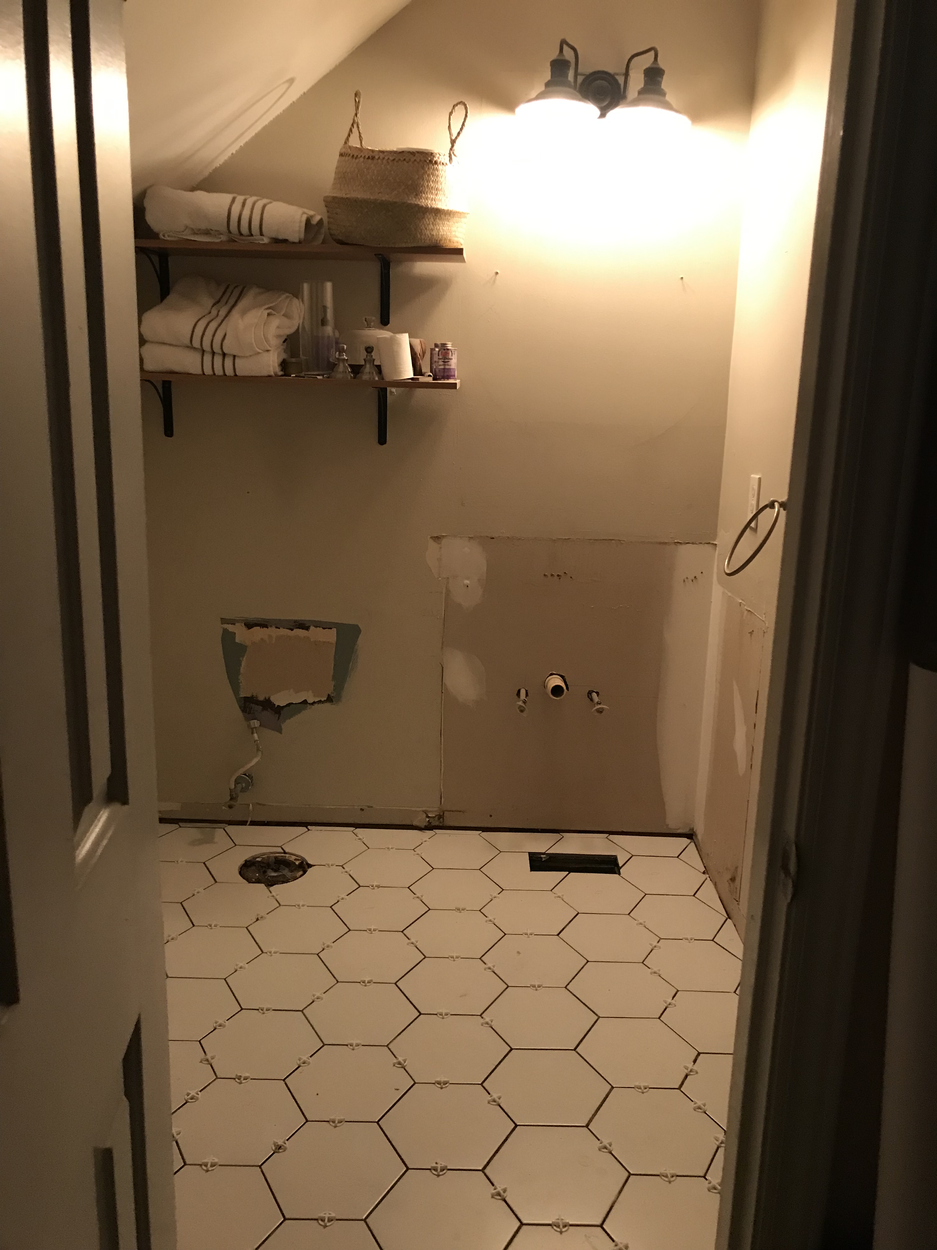 One Room Challenge Week 3: Tile, Camera, Action - PrepFord Wife