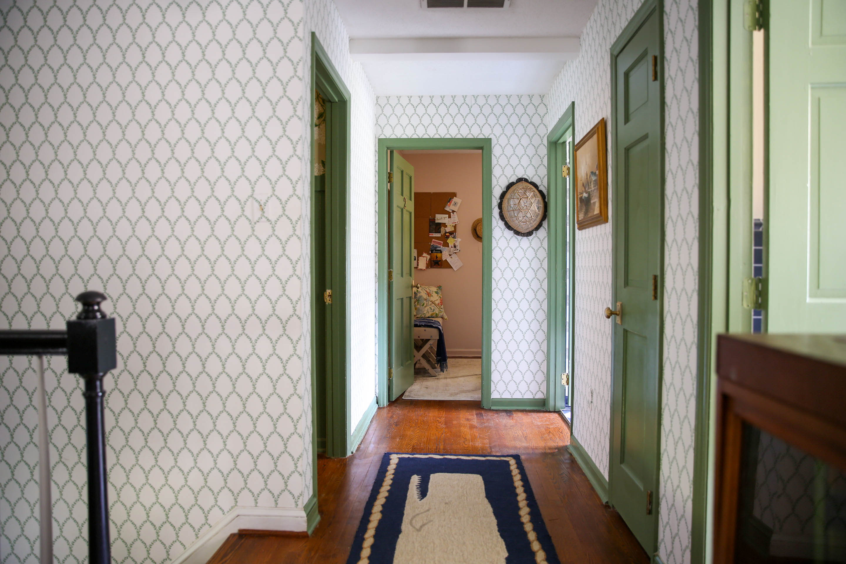 Nautical Colonial Hallway Refresh Reveal - PrepFord Wife