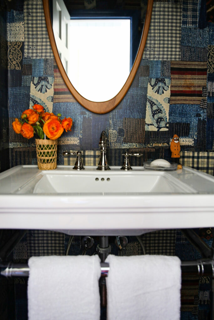 Our Cowboy Powder Room Reveal - PrepFord Wife